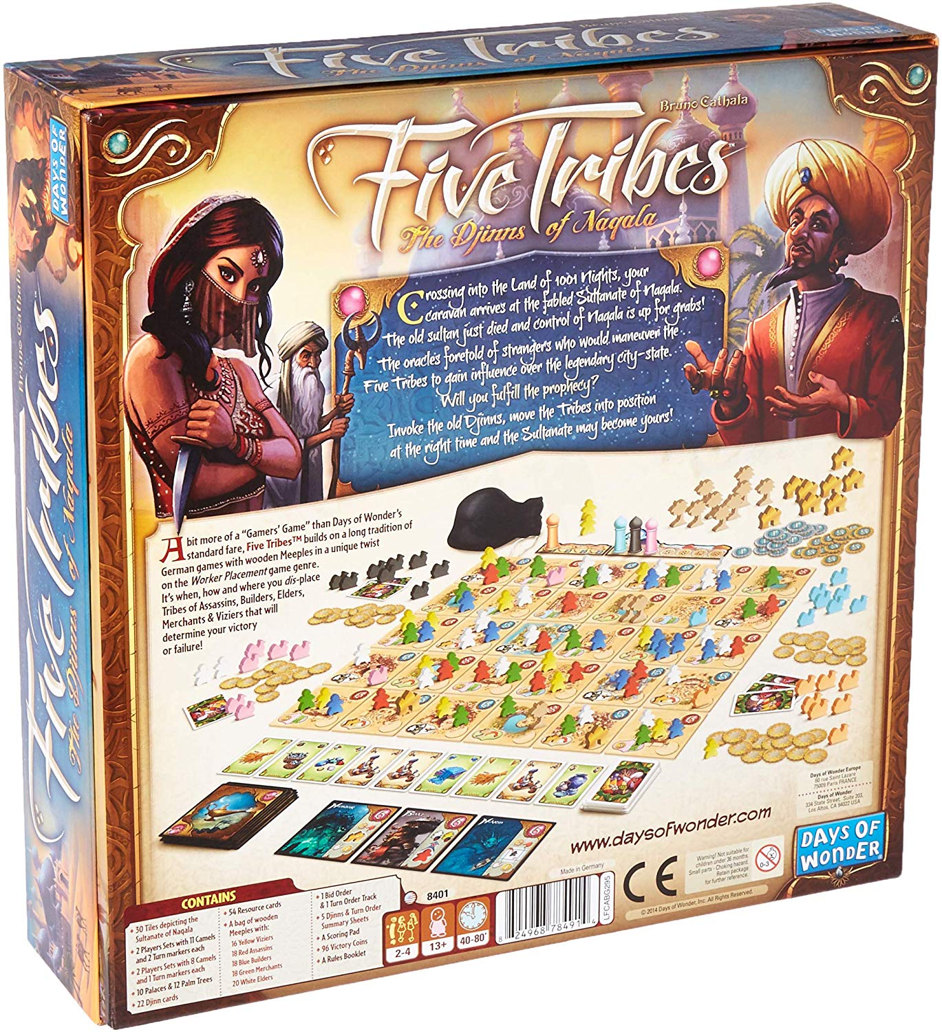 Análoga Games. FIVE TRIBES